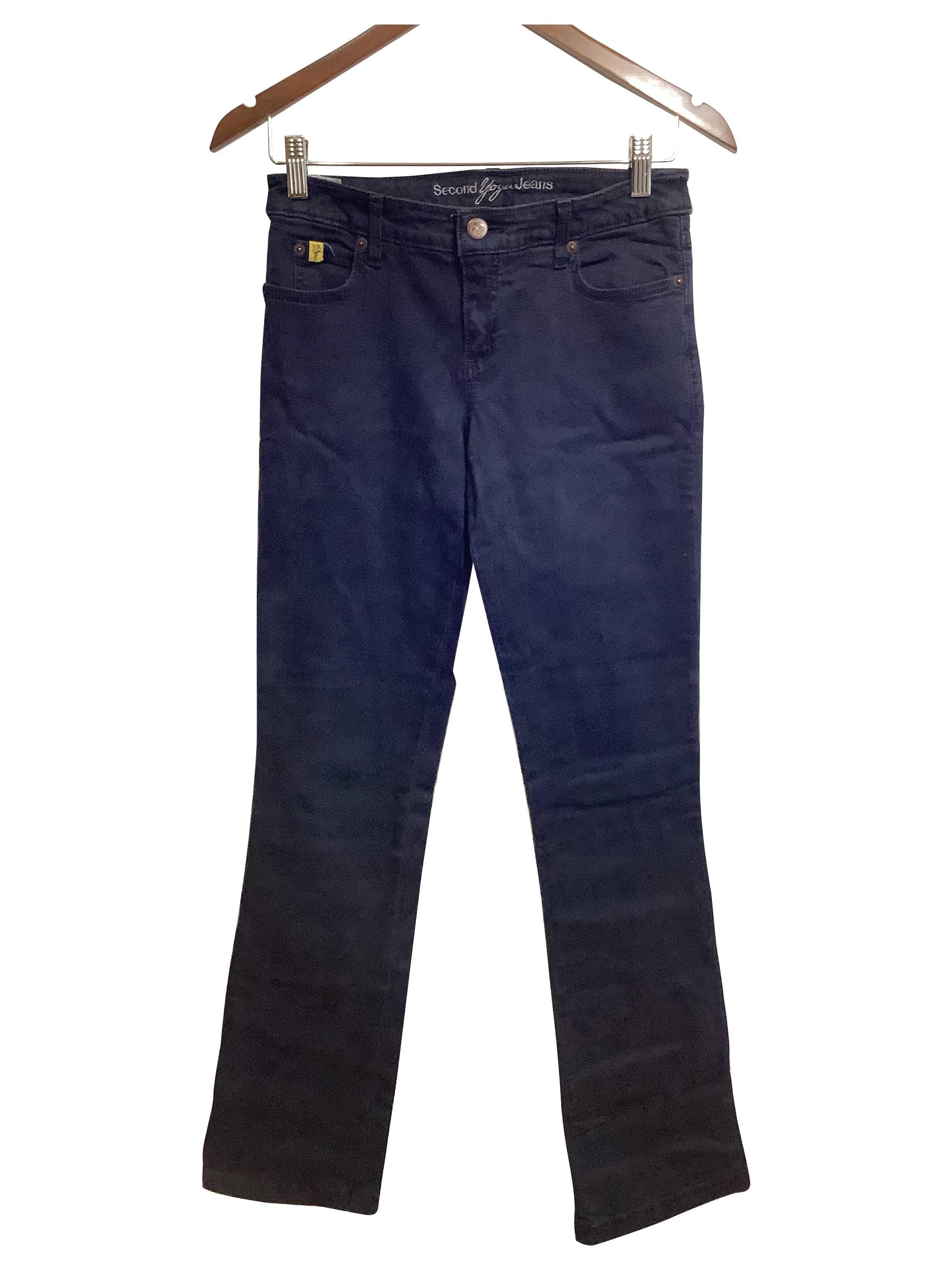 SECOND-YOGA-JEANS-Regular-fit-Straight-legged-Jeans-in-Blue---27 ...